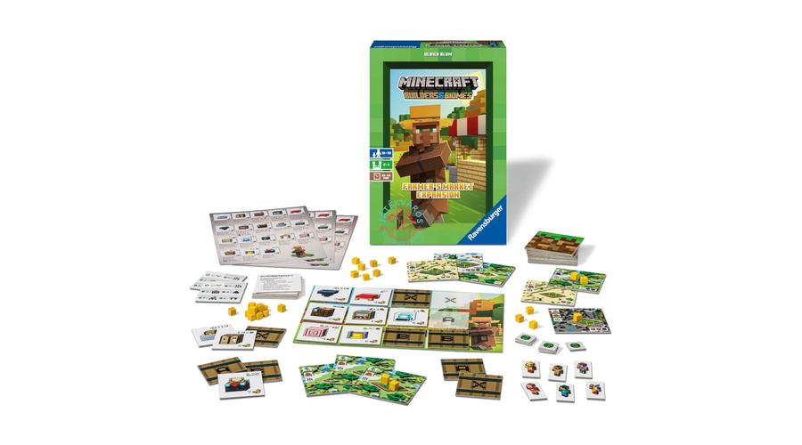 Minecraft Builders & Biomes farmer's market társasjáték kiegészitő ...