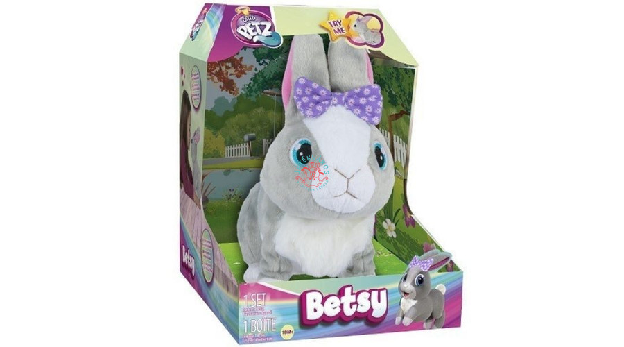 Club Petz: Betsy interaktív plüss nyuszi-Játékváos