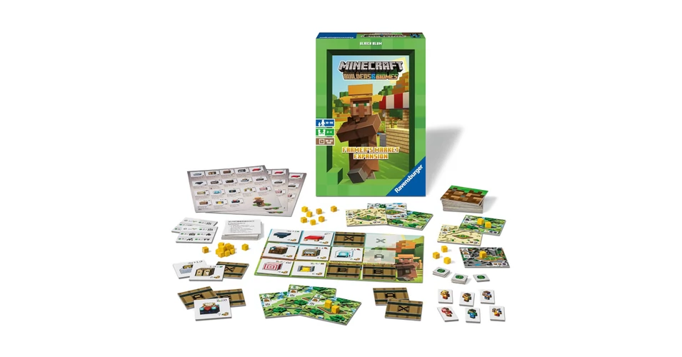 Minecraft Builders & Biomes farmer's market társasjáték kiegészitő ...